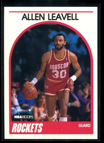 1989 NBA Hoops Allen Leavell #77 Houston Rockets | eBay
