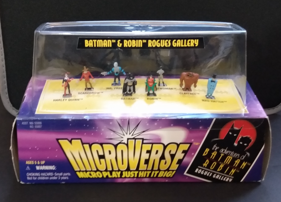 Microverse Adventures of Batman and Robin ROGUES GALLERY Micro Figures Playset | eBay