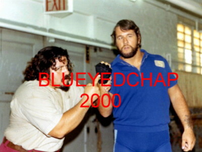 THE SPOILER / DON JARDINE & LOU ALBANO WRESTLER 8 X 10 WRESTLING PHOTO ...