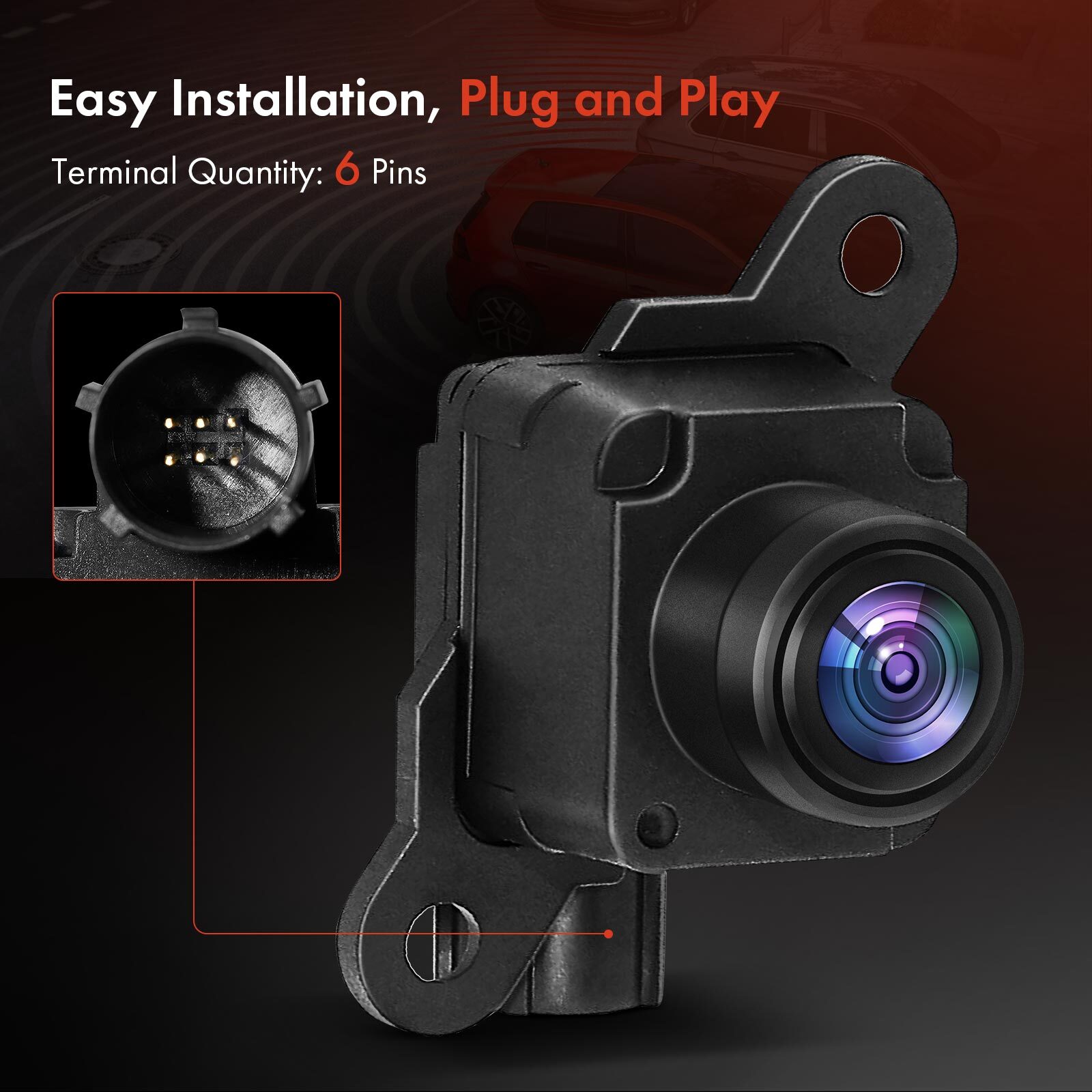 Back Up Parking Assist Camera for Dodge Durango 14-15 Sport Utility ...