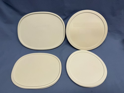 Corning Ware White Replacement Plastic Lids Covers for CorningWare ...
