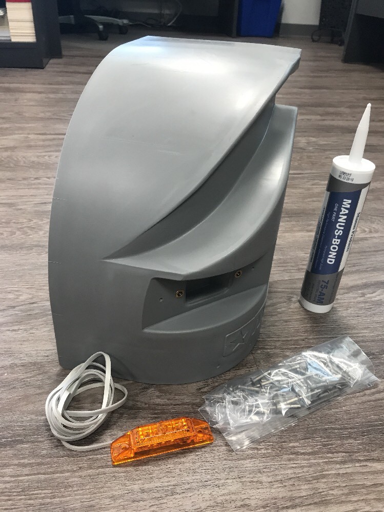 Morgan Corner Cap - Driver Side - OEM - 62665 + LIGHT - Box Truck ...