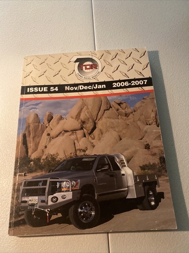 Turbo Diesel Register (TDR) Magazine 2006-2007 Issue #54 Greg Boardman ...