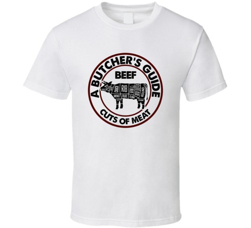 Beef A Butcher's Guide Cuts Of Meat T Shirt | eBay