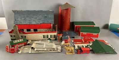 Vintage 1950s SEARS Happi-Time Stock Farm Cardboard Toy Set #06454 ...