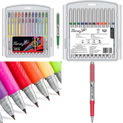 BIC Intensity Fashion Permanent Markers, Ultra Fine Point, Assorted ...