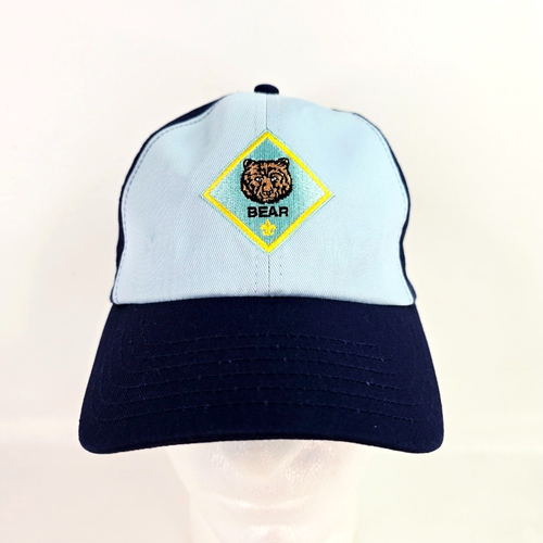 BSA Issued Cub Scout Bear Rank Youth Hat Ball Cap Adjustable Snapback ...