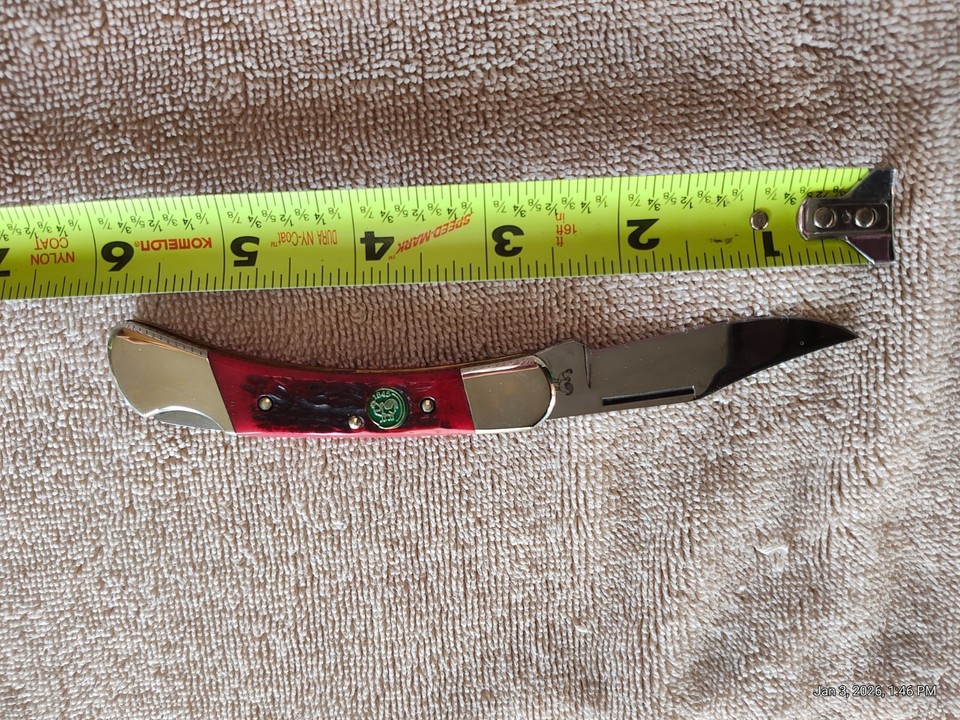 hen rooster knife germany lock back 351 RPB new with box, never used ...