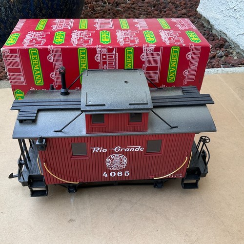 LGB No. 4065 Caboose Rio Grande D&RGW G Scale in Original Box | eBay