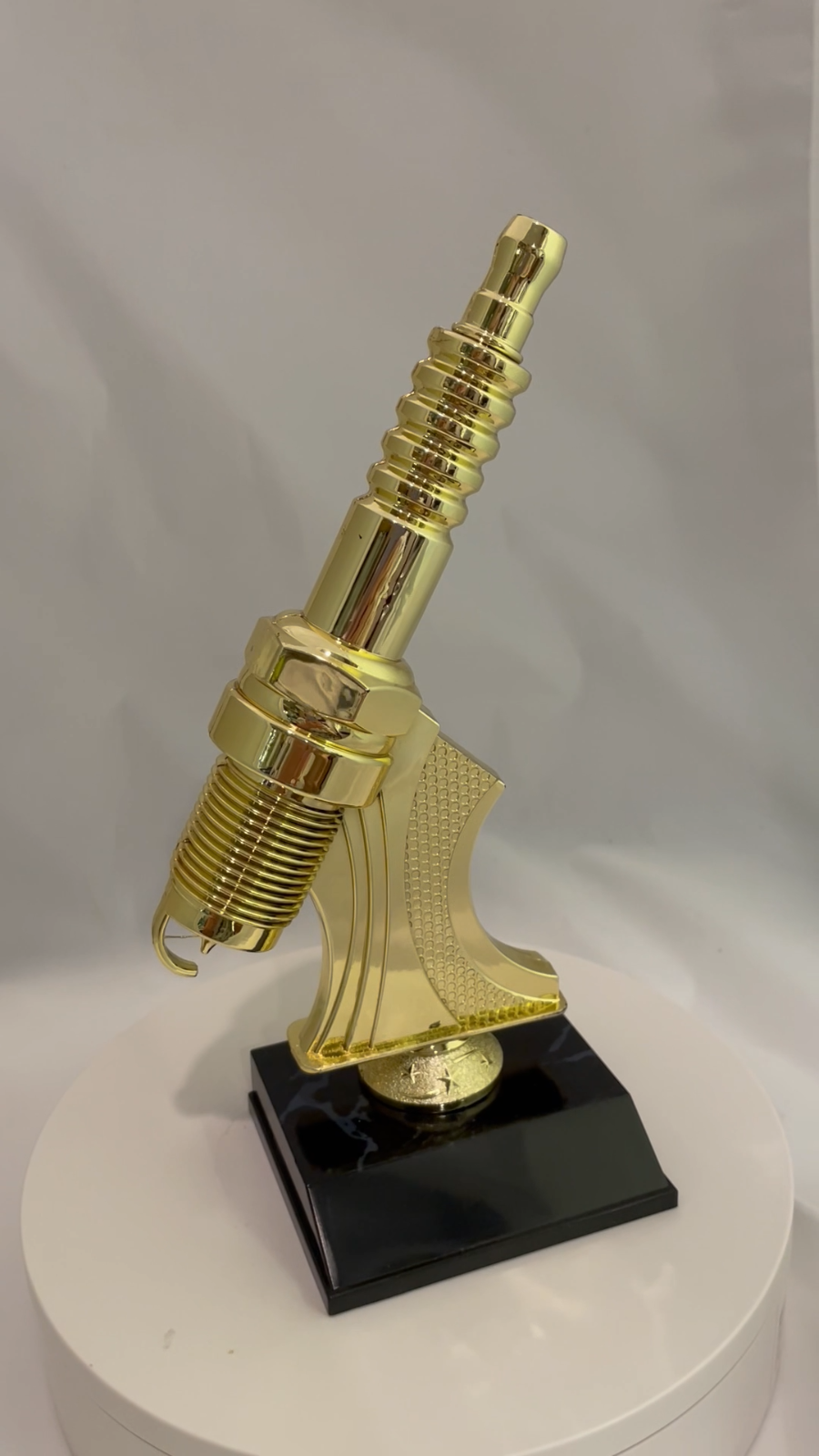 🔧SPARK PLUG TROPHY AWARD CAR SHOW MECHANIC RACING BIRTHDAY WISHES ...