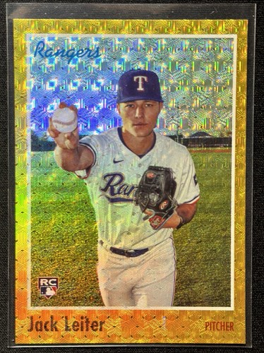 2024 Topps Archives - 1970 Topps FoilFractor #123 Jack Leiter /1 (RC ...