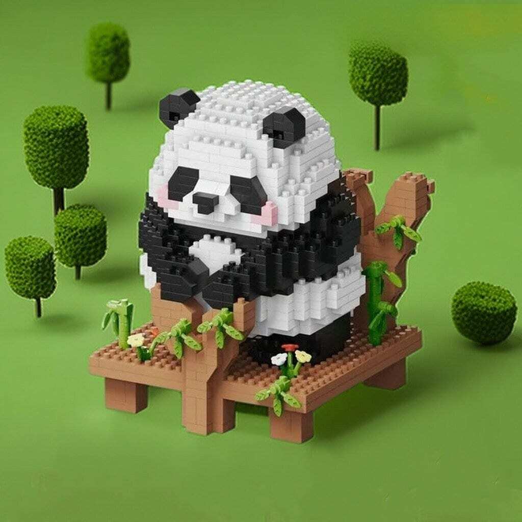 Panda Nano Little Yarn Friends • Nano Block Panda