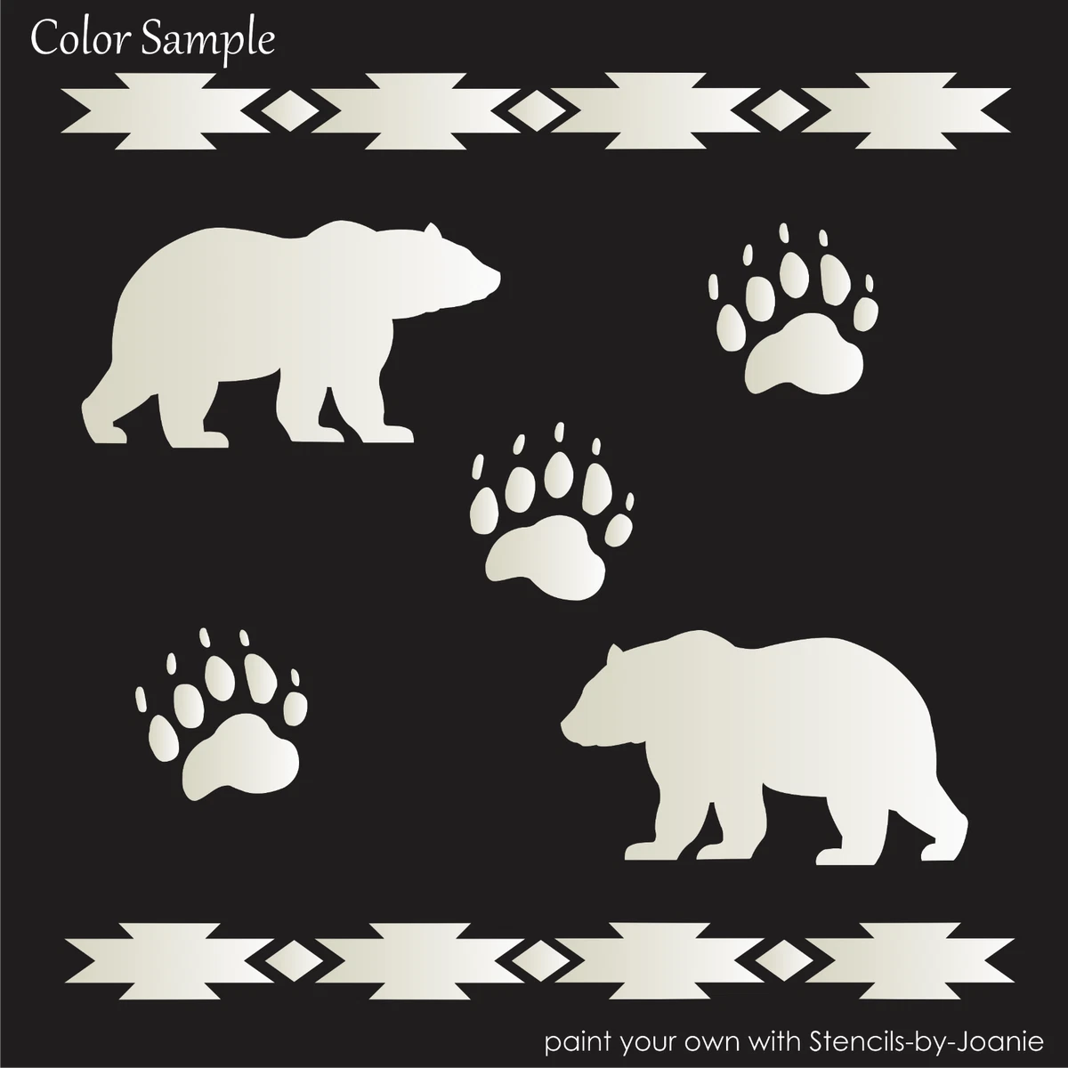 Brown Bear Paw Print