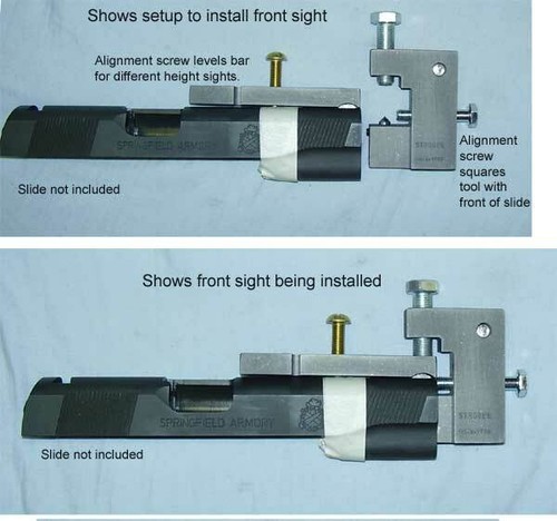 Strobel 1911ST Sight Installation and Removal Tool - Black/Silver for ...