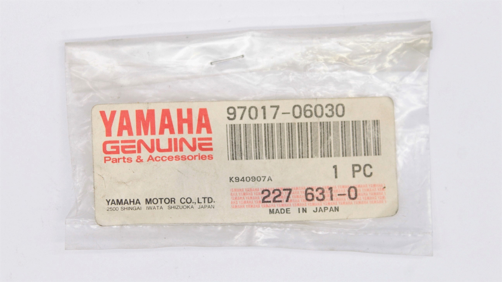 Yamaha Bolt Part Number - 97017-06030-00 | eBay