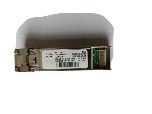 10GbE 10GE 10GBASE-SX SFP+ Cisco FET-10G 10-2566-02 Fabric Extender ...