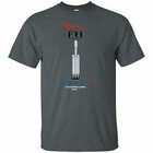 NEW Falcon Heavy Rocket Launch Spacex Elon Musk 2018 BLACK T-shirt SHIP ...