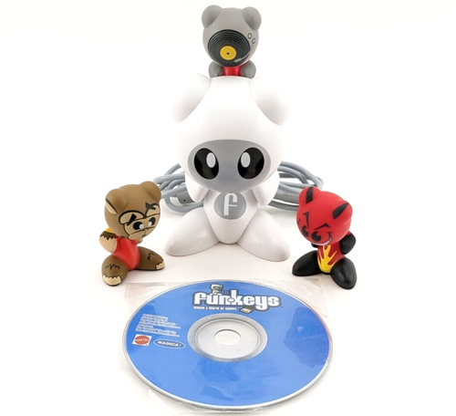 UB Funkeys Lot Base Deuce ChimChim Scratch Figures Game Disc Untested ...