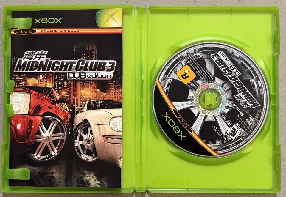 Midnight Club 3: DUB Edition (Microsoft Xbox, 2005) - Complete | eBay