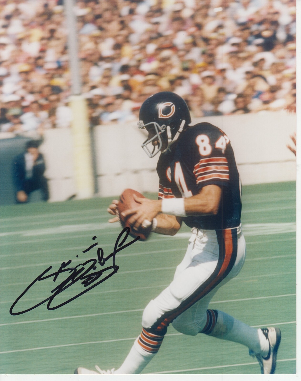 Brian Baschnagel 8x10 Signed Photo w/ COA Chicago Bears #1 | eBay