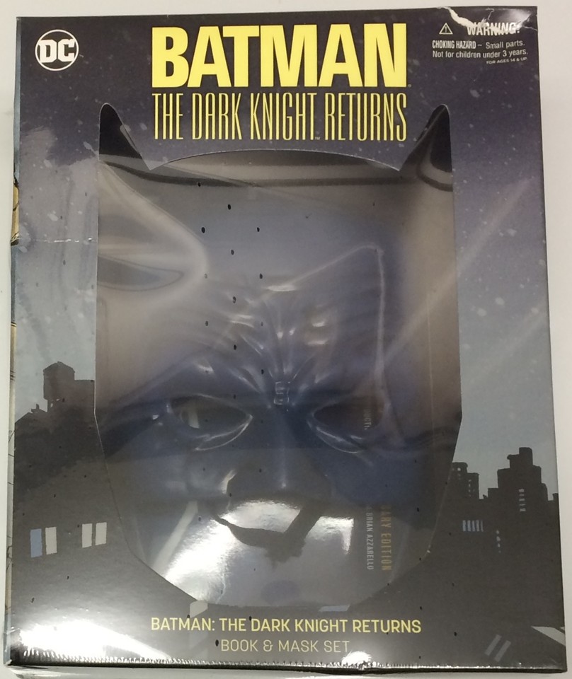 Frank Miller Art Batman Dark Knight Returns Book & Mask Set DC ...