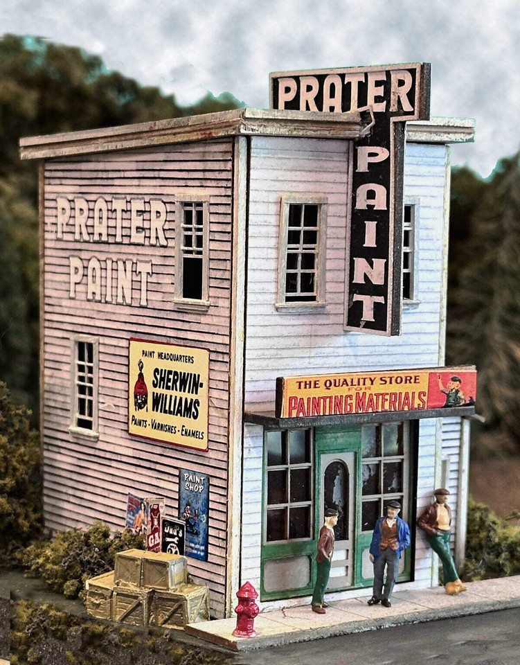 Bar Mills Scale Model Works 5062 HO Scale Prater Paint Craftsman Kit | eBay