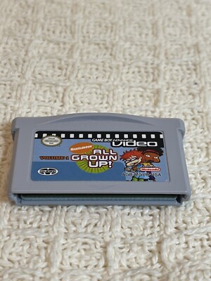 Game Boy Advance Video: All Grown Up, Vol. 1 (Nintendo Game Boy Advance ...