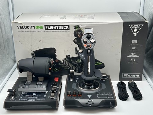 Turtle Beach VelocityOne Flightdeck Universal HOTAS Simulation System ...