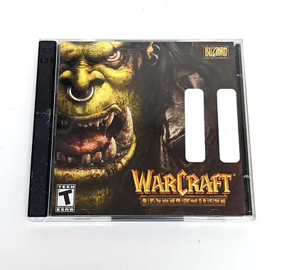2003 WarCraft III 3 Battle Chest Reign of Chaos Disc ONLY PC w/ Key ...