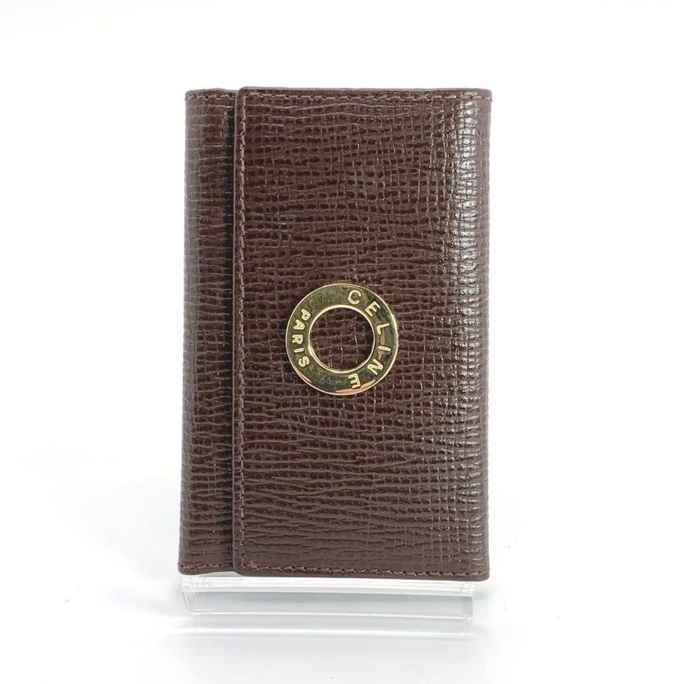 Celine 6-Key Case, Key Circle, Logo, Dual Use | eBay