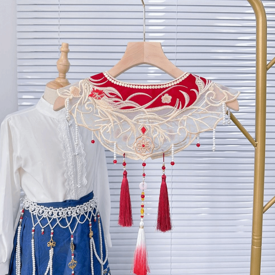 Chinese Style Hanfu Collar Detachable False Collar Costume Accessory ...