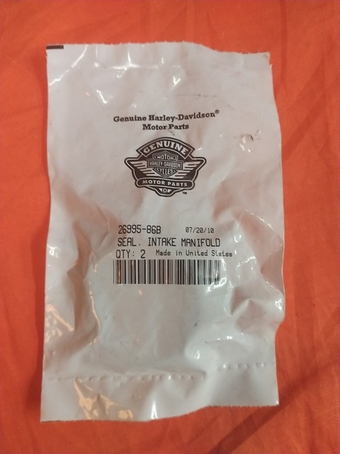 Harley Davidson Intake Seal 26995-86B PK/2 for sale online | eBay