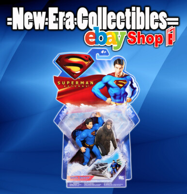 DC Comics Superman Returns Super Breath Superman Action Figure Mattel ...