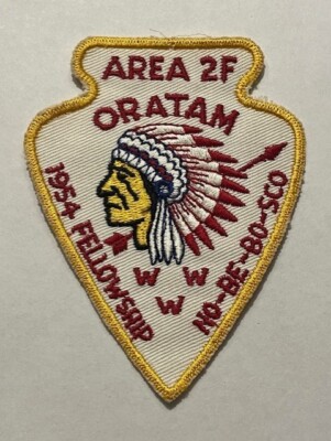 OA Oratam Lodge 484 WWW Area 2F 1954 Fellowship at Camp No-Be-Bo-Sco in ...