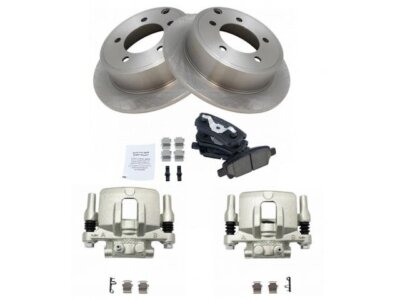 96CM58C Rear Brake Pad Rotor and Caliper Set Fits 2008-2017 Mitsubishi ...