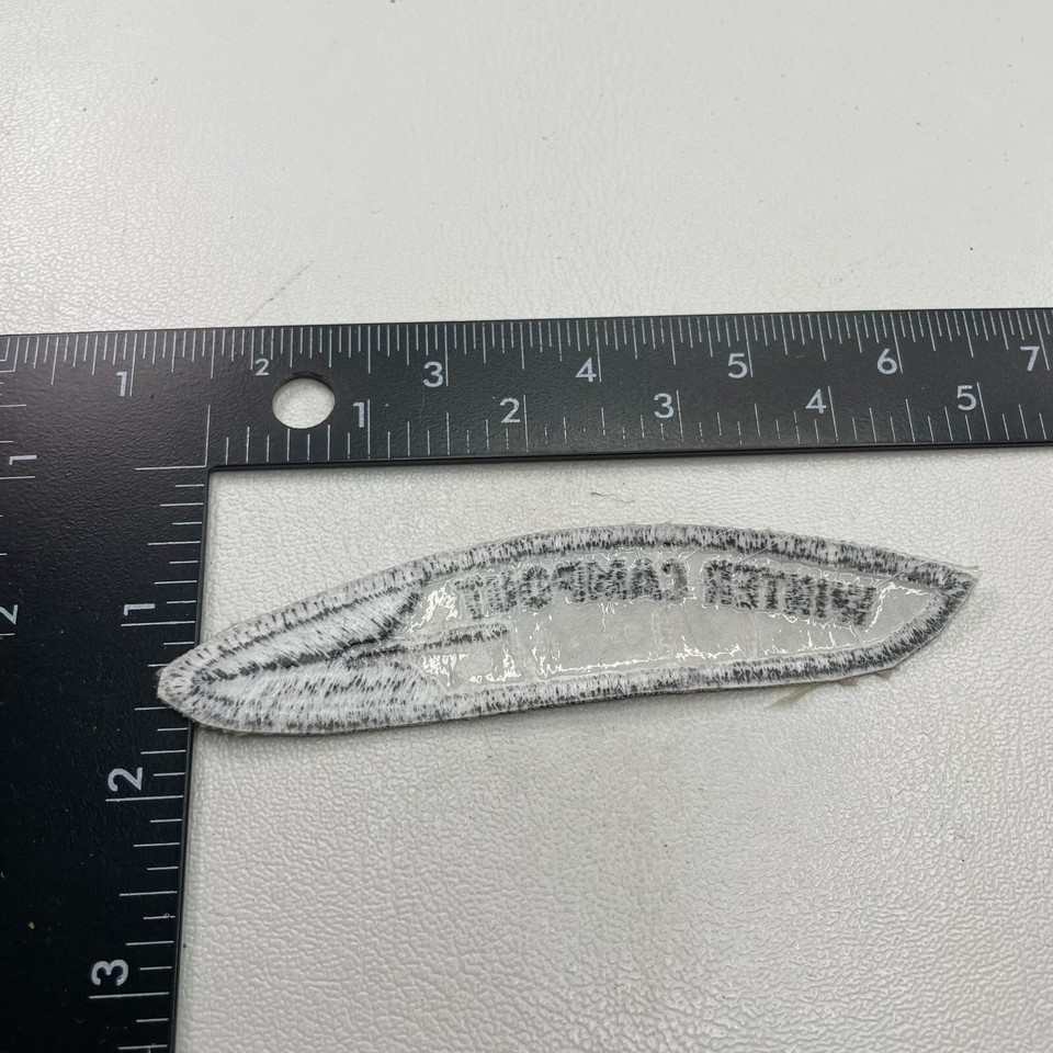 Feather Patch WINTER CAMPOUT tan 39DD | eBay