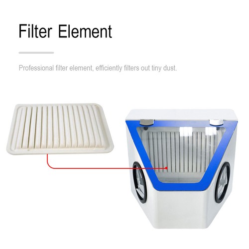 JG-218 Lab Twin Pen Sandblaster Double Pen Sand Blaster Machine with ...