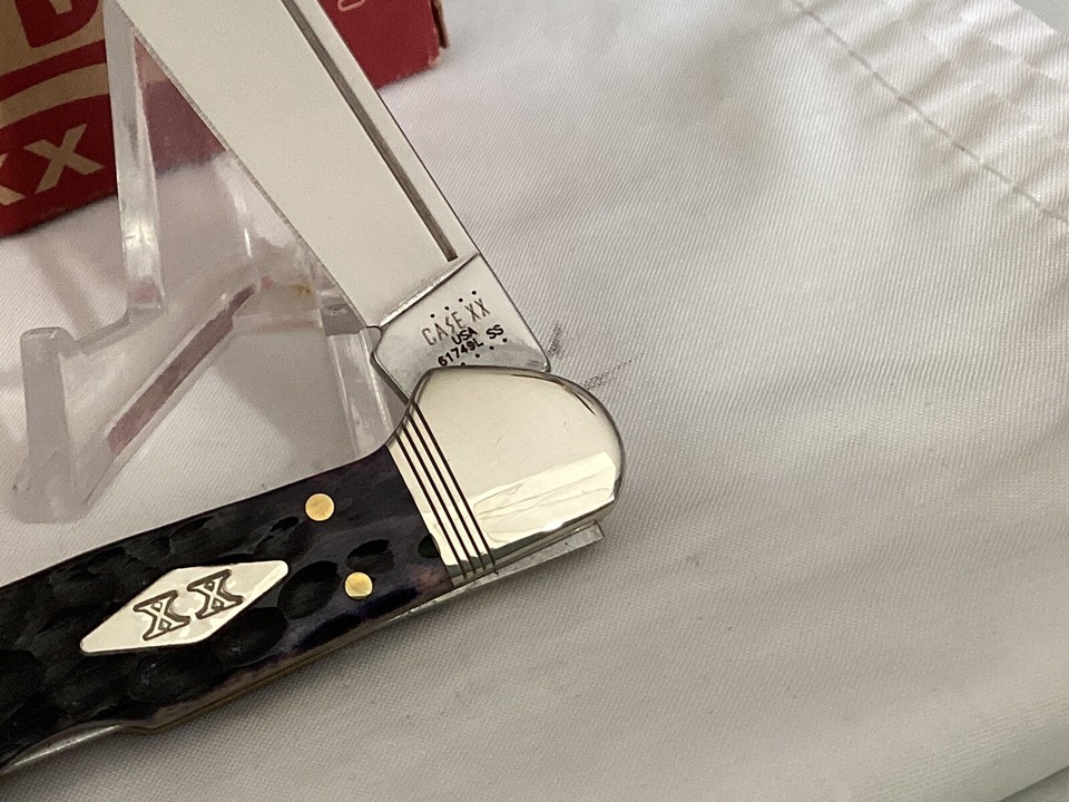 Case Purple Bone Mini Copperlock Knife, Big XX Shield, new in the box ...