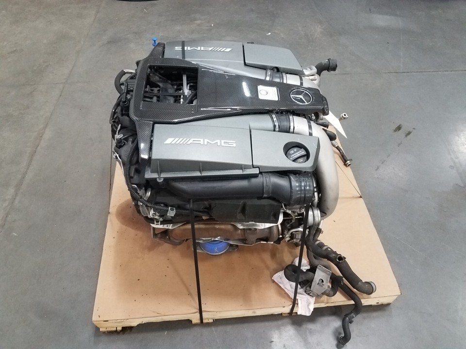 2016 Mercedes AMG E 63 S M157 5.5L 577 hp Bi-Turbo Engine Motor #8042 ...