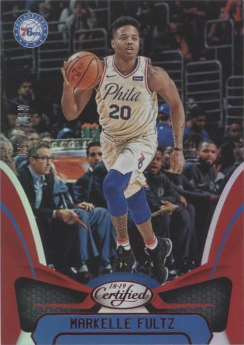 2018-19 Panini Certified - Markelle Fultz #2 Mirror Red /299 for sale ...