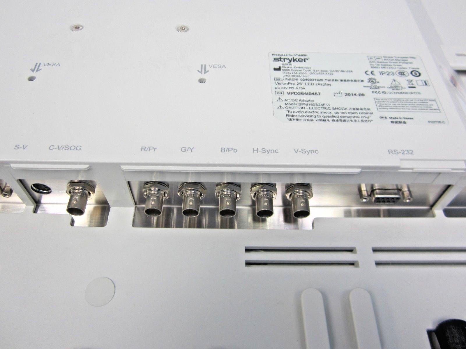 Stryker Provision 26" LED Monitor with Power Supply | eBay