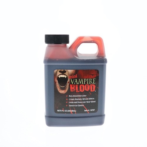 Mini Vampire Blood - 8 oz - Perfect for Halloween, Zombie Costume, And ...