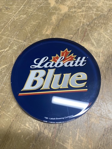 Labatt Blue Medallion Badge 3" Beer Tap Faucet Tower Advertisement New ...