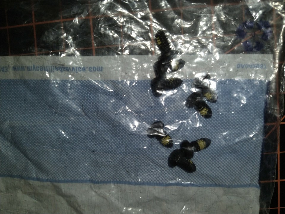 GM FACTORY INSIDE REAR VIEW MIRROR BOLTS 19207911 PACK 8 BUICK OLDS ...