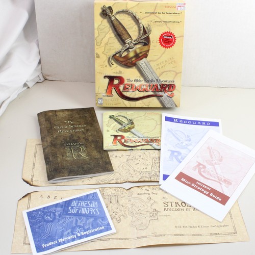 Elder Scrolls Adventures Redguard BIG BOX PC Game Complete CD-ROM | eBay