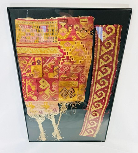 Pair of Ancient Peruvian Textiles | Circa 900-1470 CE | eBay