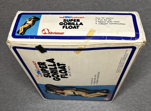 1987 Super Gorilla 76" Pool Float Alvimar the”IN”flatabls NOB Never ...