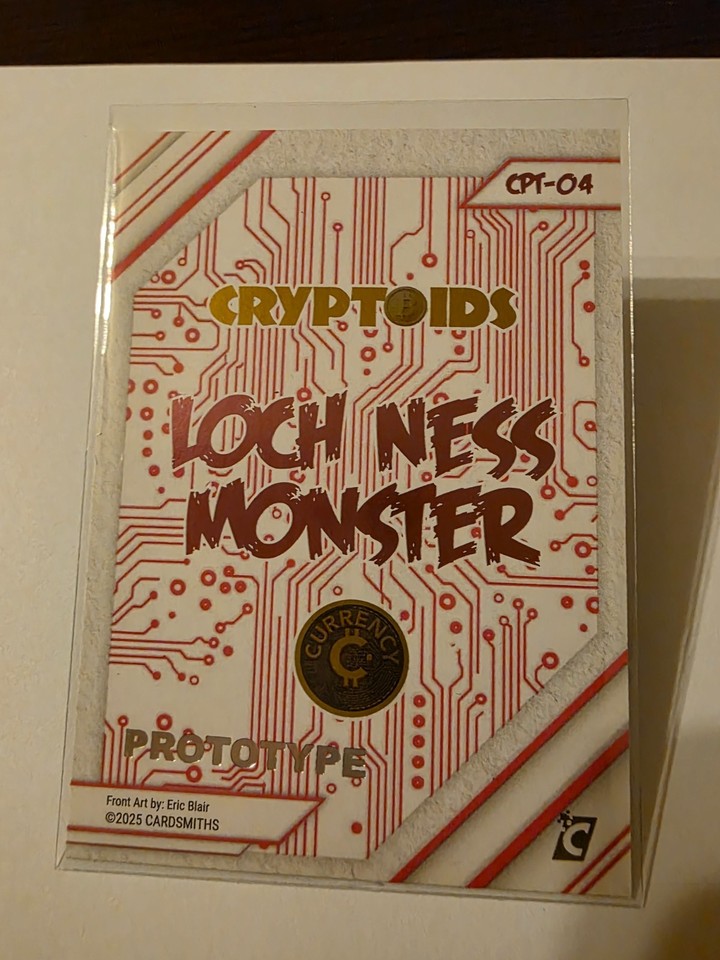 2025 Cardsmiths Space: “CRYPTOID” Prototype SSP 🚀 CPT-04 Loch Ness ...