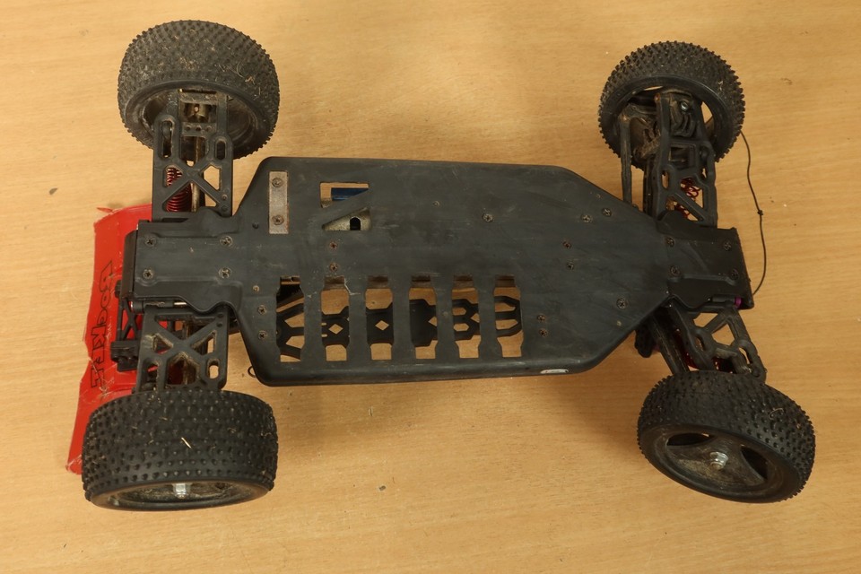 Vintage Electric RC Car 4WD Rocket Hailboxing Untested / Spares Repairs ...