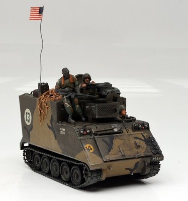 1:35 US M577 Armored Command Post Car Tamiya Model Kit gebaut pro built ...